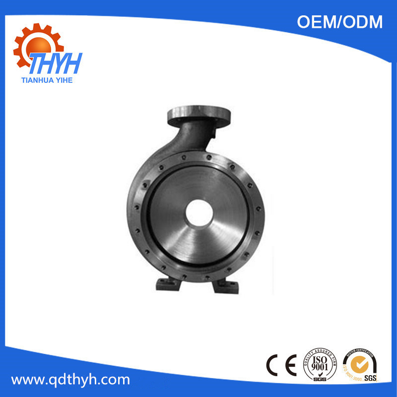 Customized Sand Casting Ductile Iron Pump Housing With CNC Machining ...